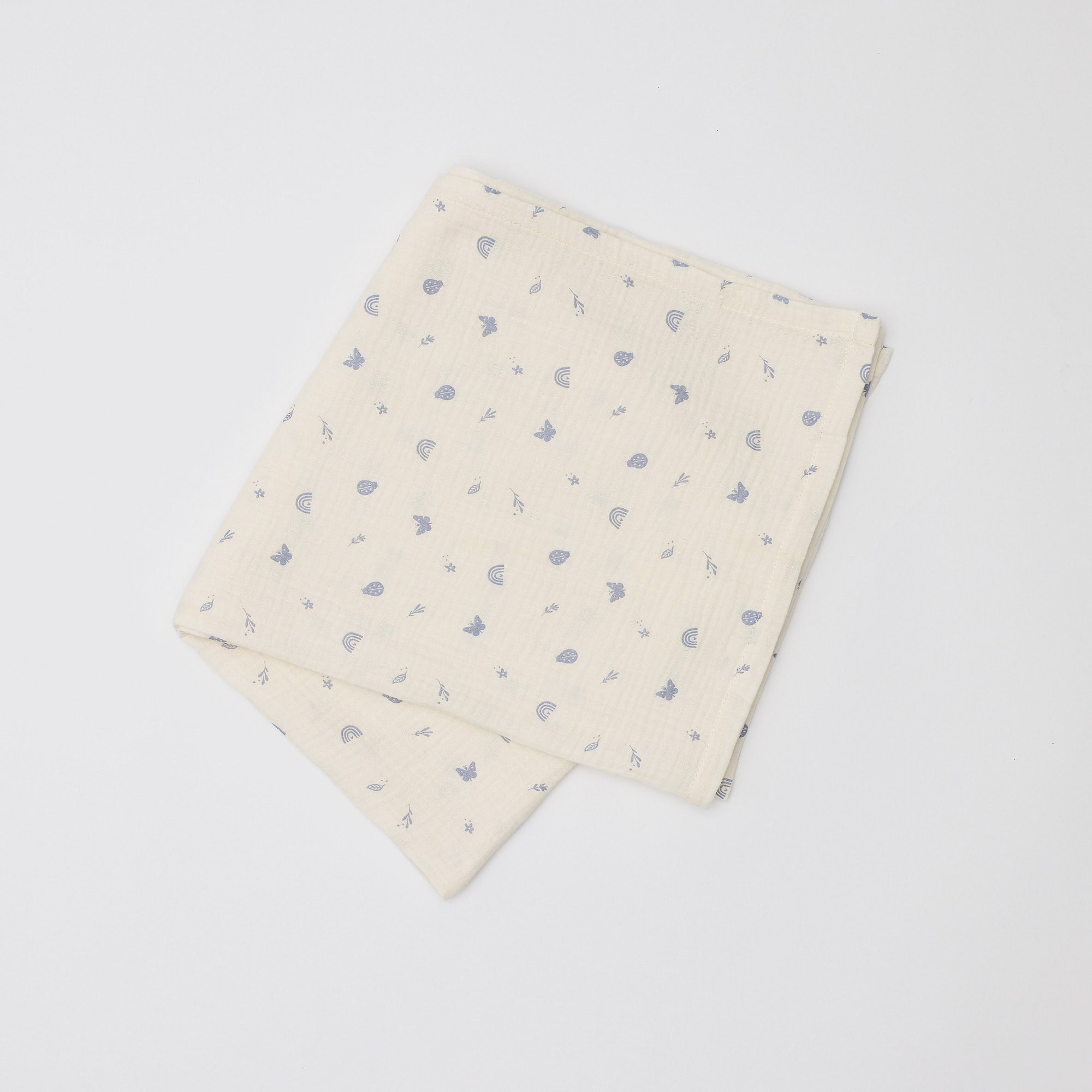 Organic Muslin Swaddle Enchanted Garden - DUE BACK MID-MAY – Over the ...